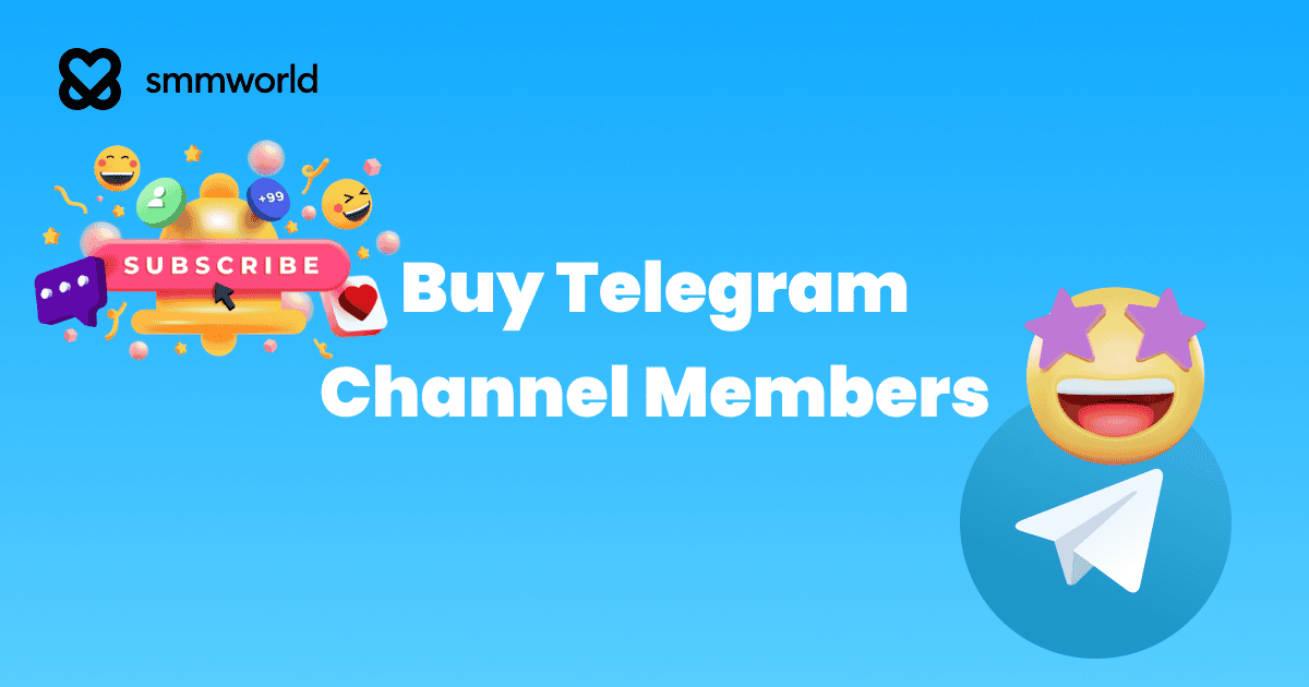 Comprar Miembros de Canal de Telegram | Rápido y Confiable | SMM World