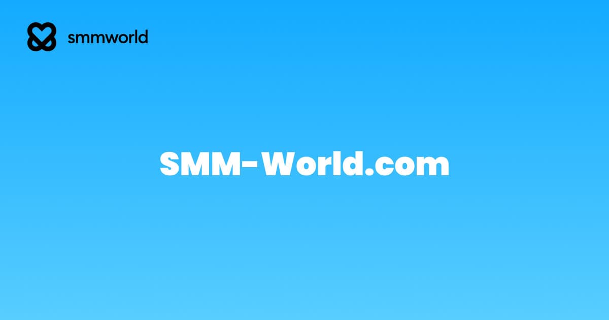 SMM World: Compra Seguidores, Likes, Suscriptores y Vistas